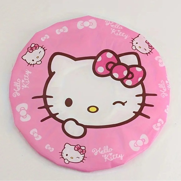 Hello Kitty | Other | Hello Kitty Pink And White Shower Cap | Poshmark